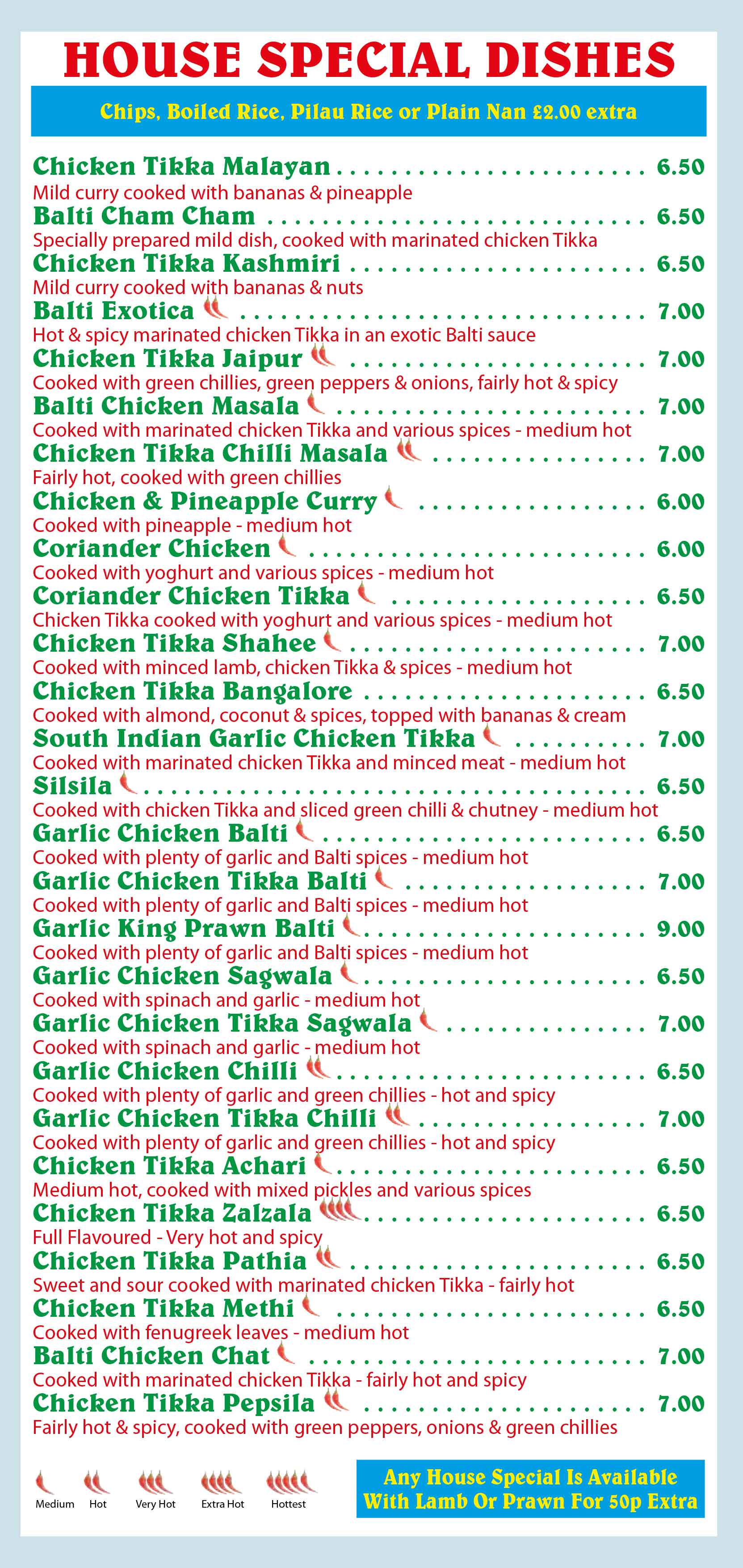 Indian Takeaway with award winning chefs